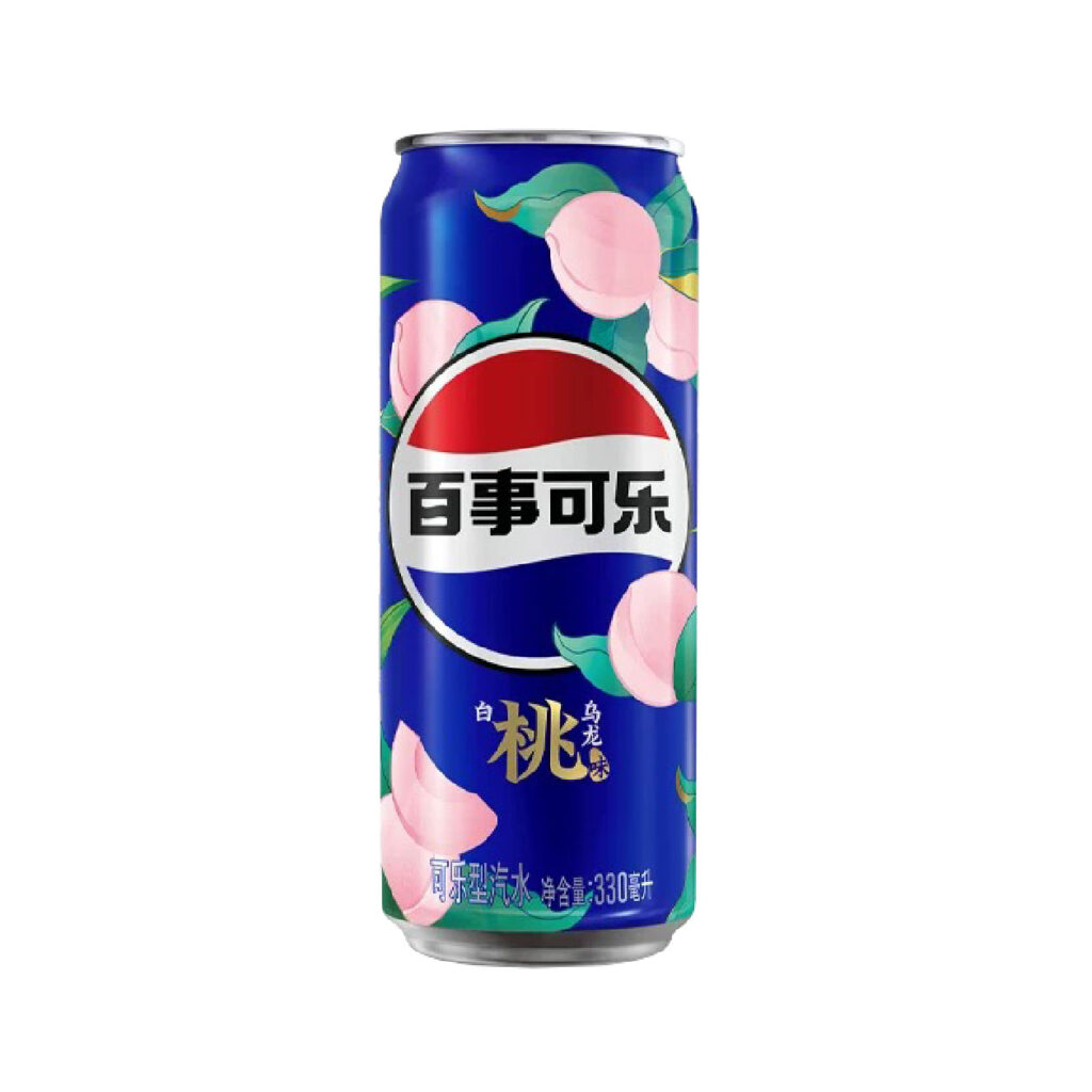 Pepsi White Peach Oolong China 12 X 330ml - Kirpa