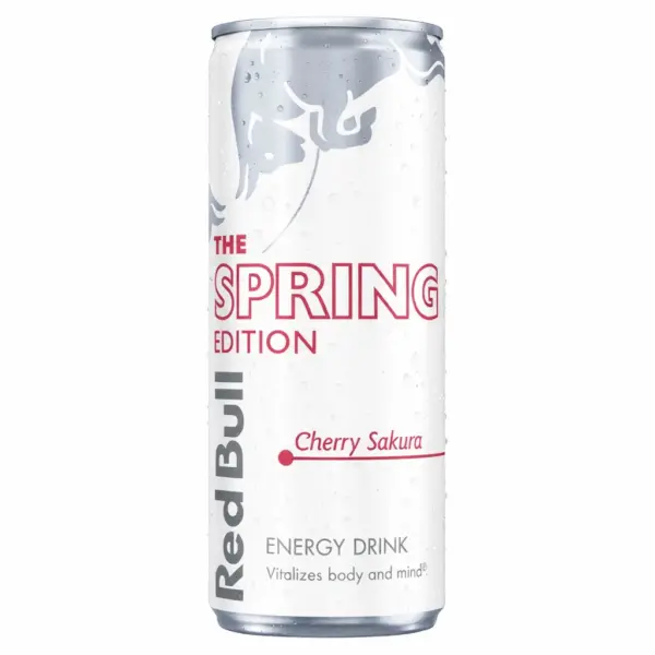Red Bull Energy Drink The Spring Edition Cherry Sakura 24 X 250ml - Kirpa
